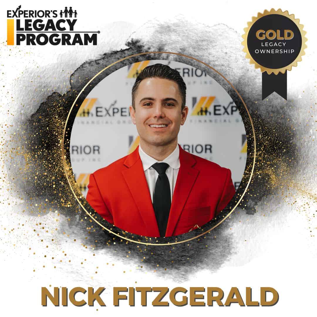 Nick FitzGerald, Gold Legacy Owner, Experior Financial